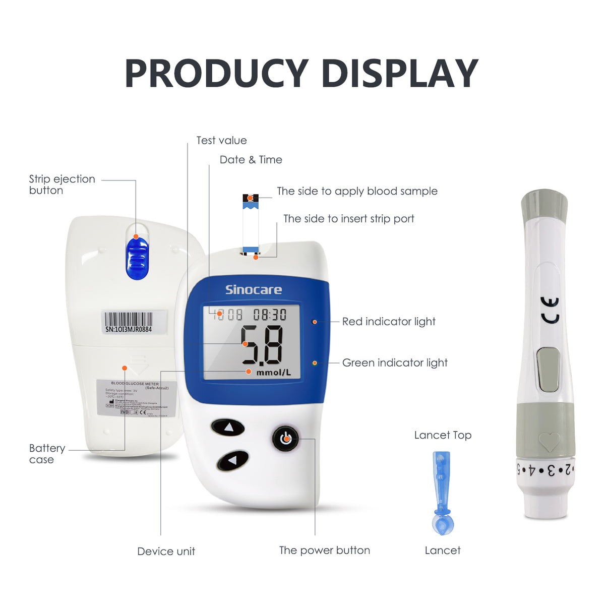 Sinocare | Caring for Love | Blood Glucose Monitor